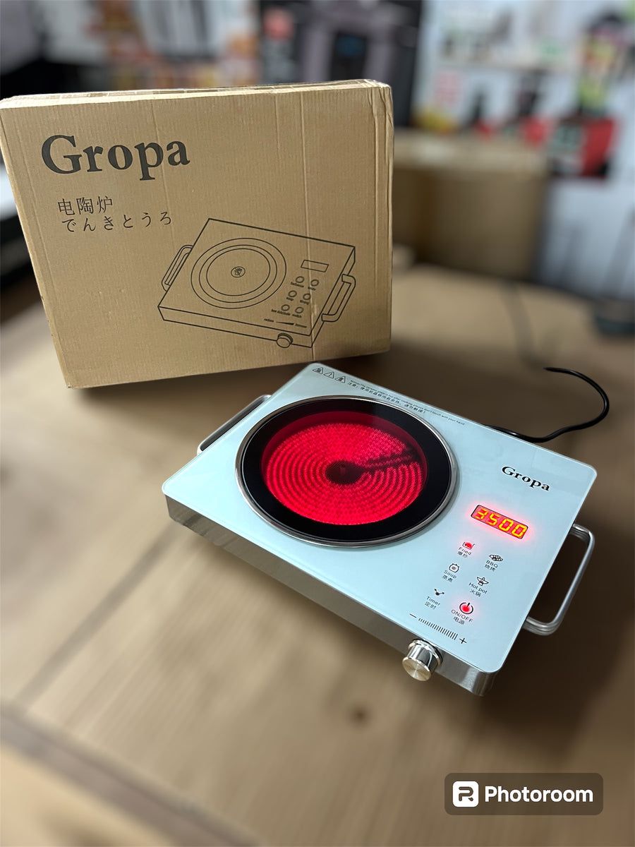 Lot Imported Gropa Japan Infrared HotPlate - Electric Stove 3500W – AL ...
