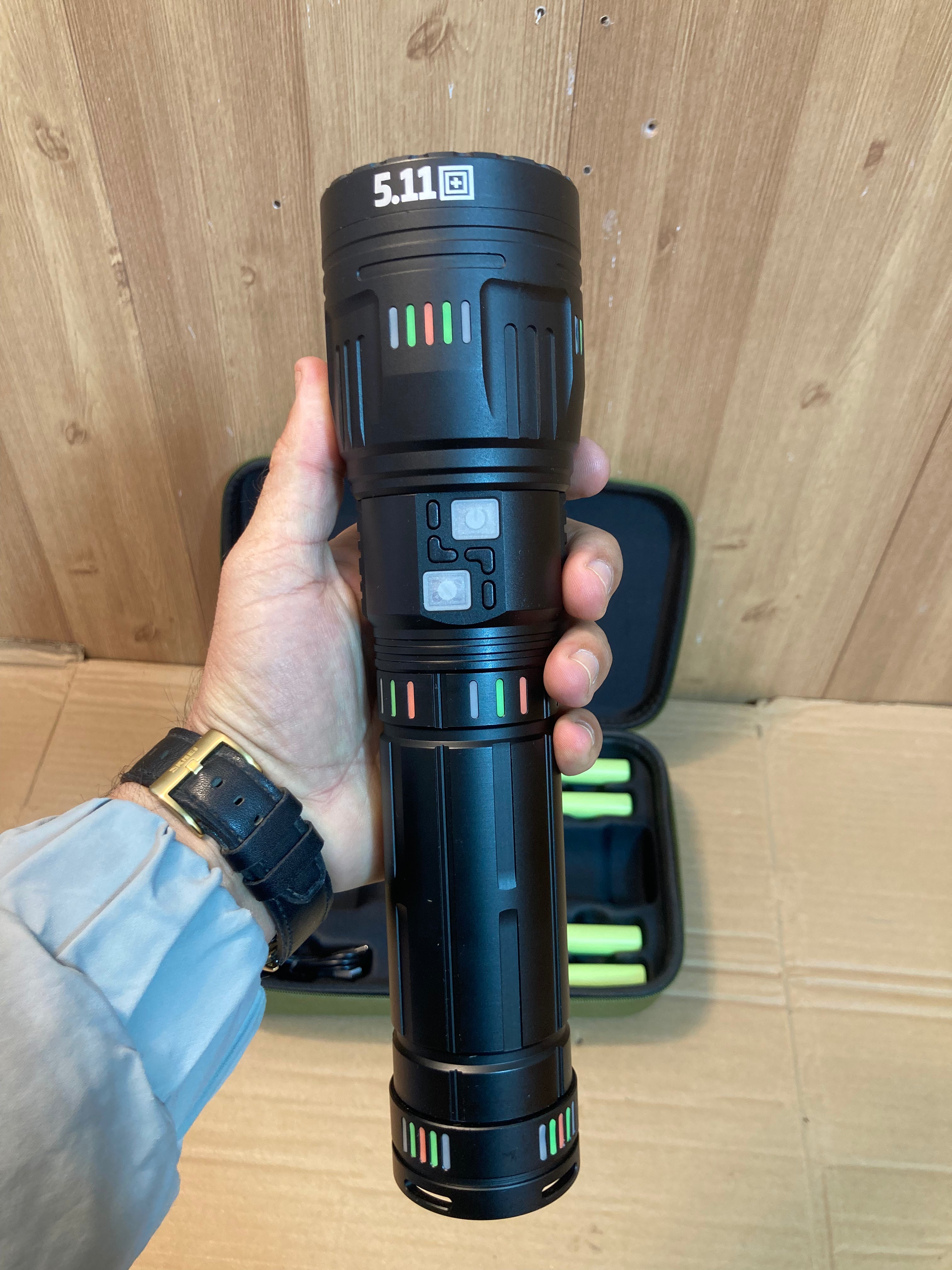 5.11 Tactical Long Range Powerful Led Flashlight -Torch – AL-Hadi Imports